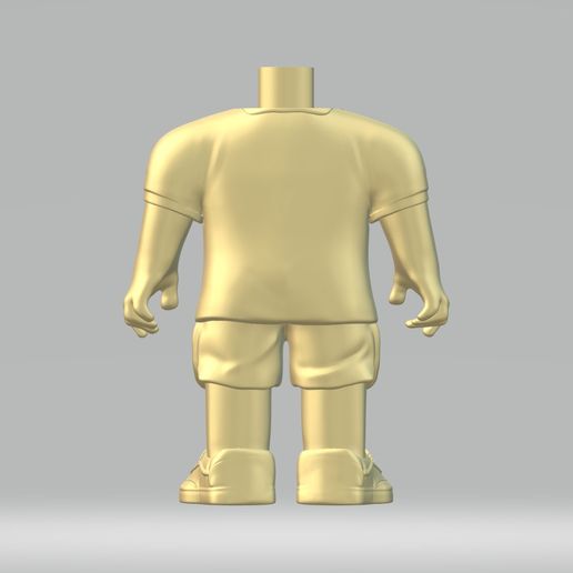 STL file BODY 153 FUNKO POP MAN 👨 ・3D printing idea to download・Cults