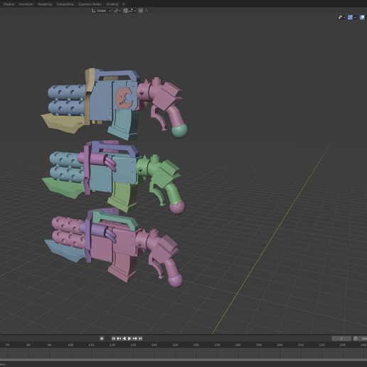🔫 Greenskins Deathgun・Free STL File for ・Cults