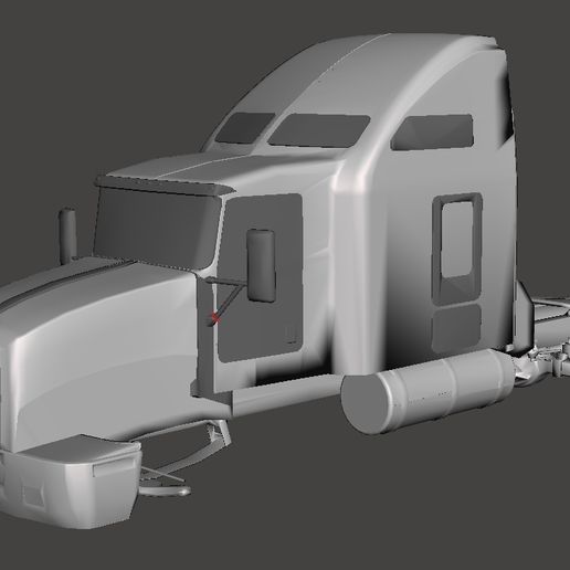 Archivo STL kenworth t600 🚁 ・Modelo de impresión 3D para descargar・Cults