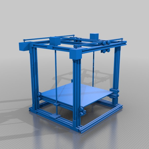 🖨️ 3D Printer Frames (500x500mm)・Free 3D File for ・Cults