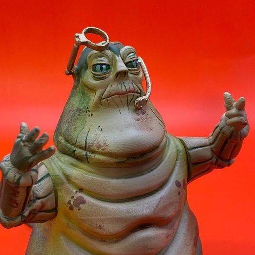 3D file Clone wars jointed GORGA the hutt 🦸 ・3D printer design to ...