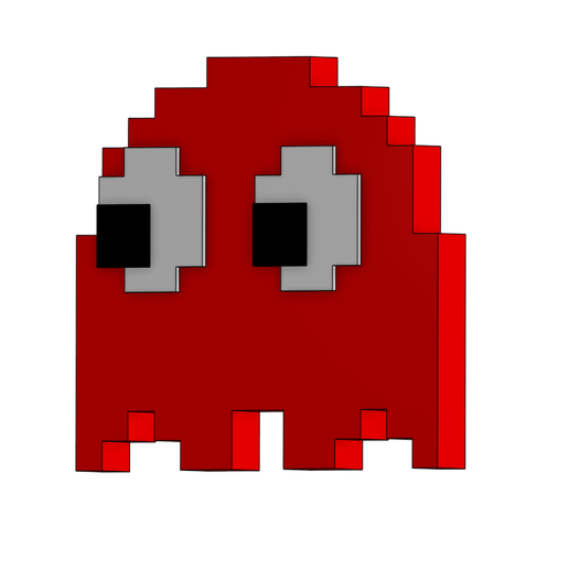 Free STL file PacMan ghost 👻 ・Design to download and 3D print・Cults