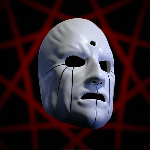 🆕 New Slipknot drummer mask, Eloy Casagrande mask V3・ STL File for 3D ...