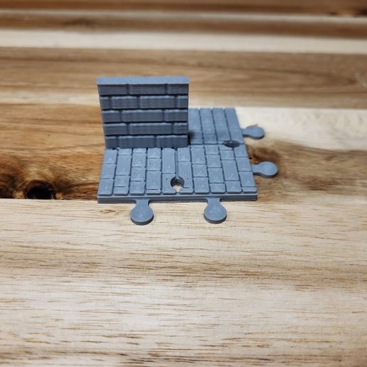 🎲 DnD walls for modular system・Free STL File for 3D printing・Cults