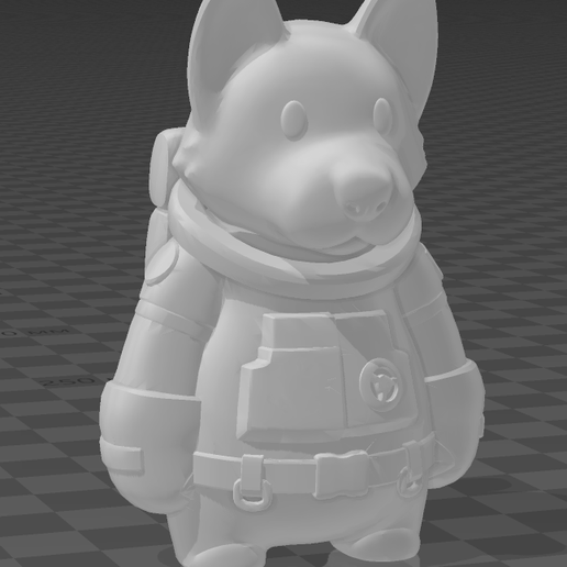 OBJ file Party Animals Space Nemo 🥳 ・3D printing template to download・Cults