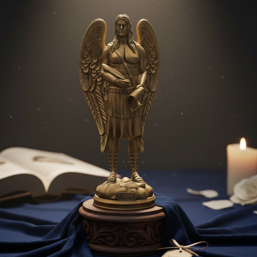 🗿 Archangel Gabriel statue・ STL File for 3D printing・Cults