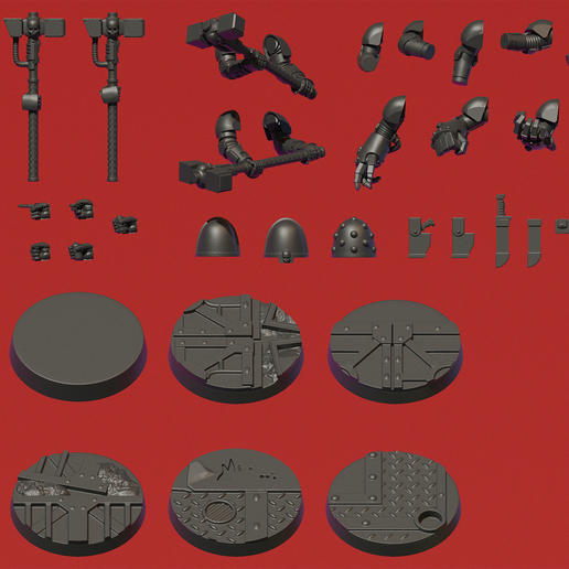 🛰 Primaris Intercessor・Archivo 3D Gratis para Impresión 3D・Cults