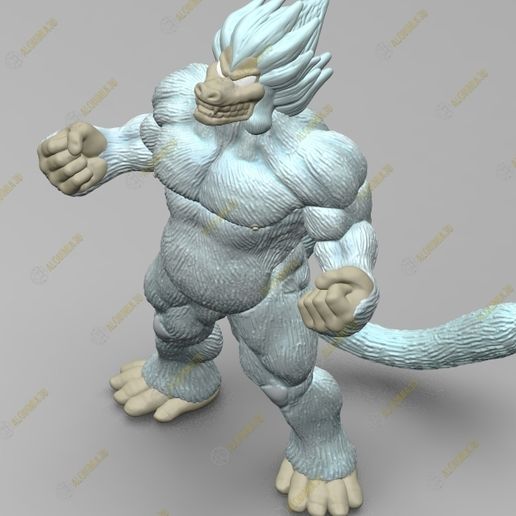 🎁 Oozaru ultra instinct・ OBJ File for ・Cults