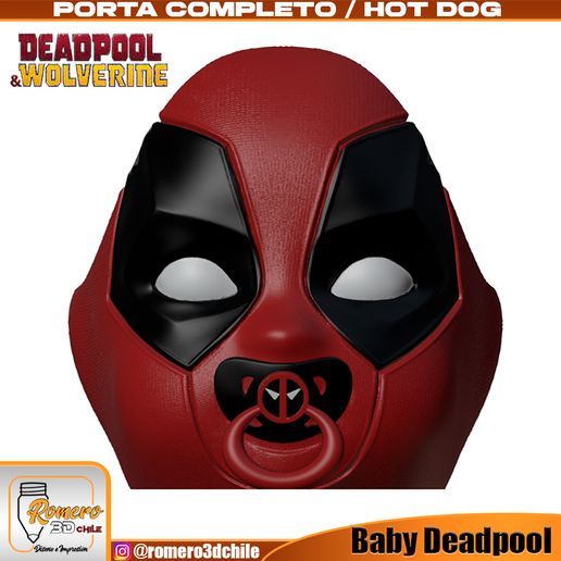 STL file New Baby Deadpool Complete Carrier 🆕 ・3D printing model to ...