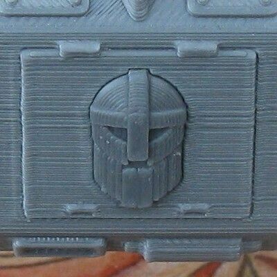 🛰 Tofty's Space Dwarf Crest・Free STL File for 3D printing・Cults