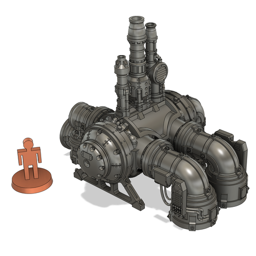 🎲 Reactor Ferrum Primus・Free STL File for 3D printing・Cults