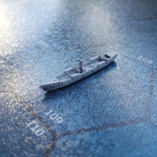 STL file Corvette "Kaimon" 1/1800 🛥️ ・3D print model to download・Cults