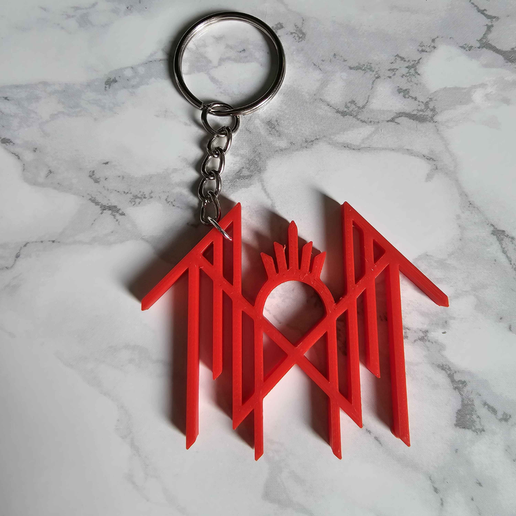 💤 Sleep Token Pendant For Necklaces or Keyrings・ 3MF File for 3D ...