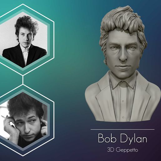 bob dylan bust