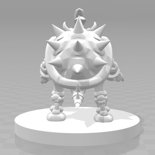 🐢 Dry Bowser・ STL File for ・Cults