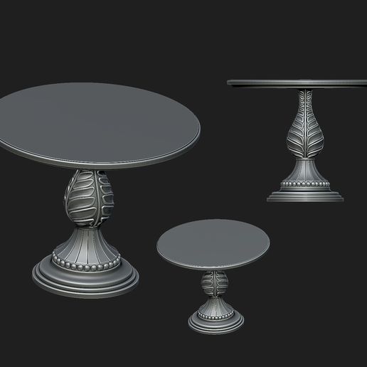 🪞 vintage table 7・ STL File for 3D printing・Cults