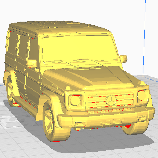 STL file MERCEDES-BENZ G55 AMG 🚗 ・Template to download and 3D print・Cults