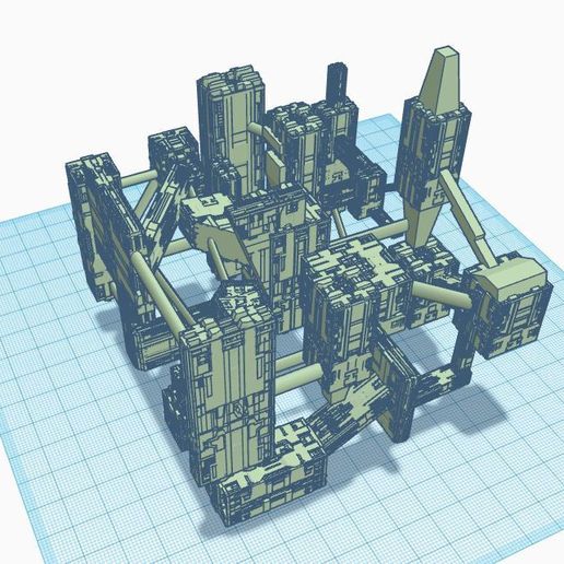 ⭐ Star Trek Borg Unicomplex・ STL File for 3D printing・Cults