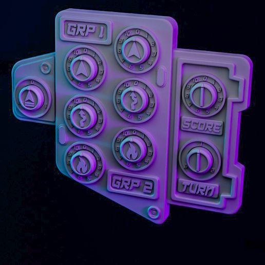 ♾️ Infinity N4 Command Board・ 3D File for ・Cults