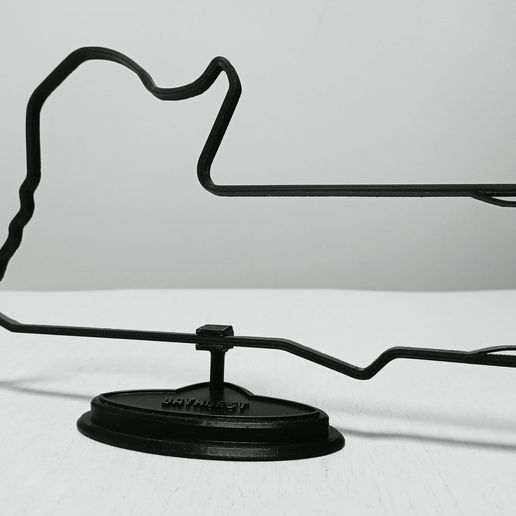 🎨 BATHURST RACING TRACK / CIRCUIT. MOUNT PANORAMA - WITH STAND・ STL ...