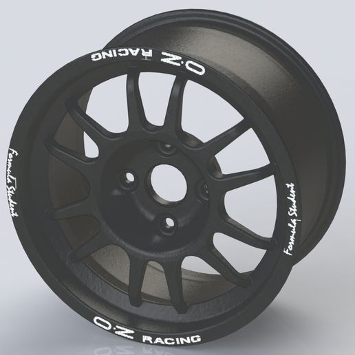 STL file Wheel_147_OZ Racing Formula Student wheel 4H 🧑‍🎓 ・3D printing ...