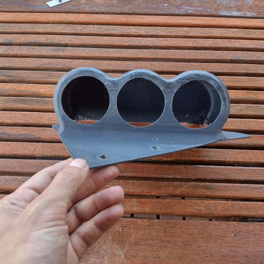 🚙 Gauges Pods/box for Peugeot 205・Fichier STL pour Impression 3D・Cults