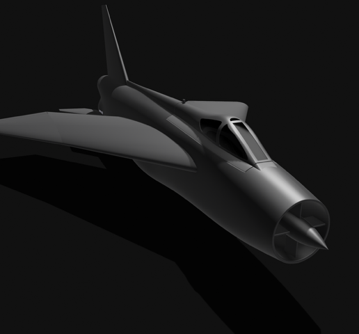 ⚡ English Electric Lightning 50mm・ STL File for 3D printing・Cults