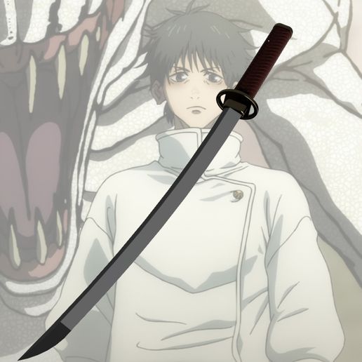 STL 文件 Jujutsu Kaisen 0 - Yuta's Katana 🎭 ・可下载 3D 打印机模型・Cults
