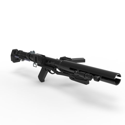 OBJ file Storm Trooper Death Trooper GUN FOR 3D PRINTING 🔫 ・3D print ...