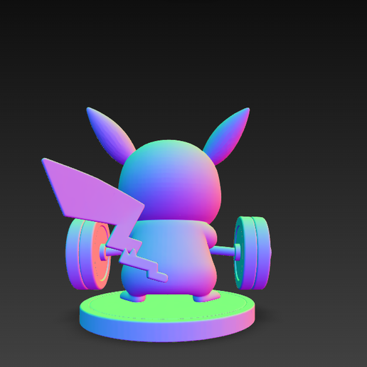 🐉 Pikachu olympic pack 1・ STL File for 3D printing・Cults