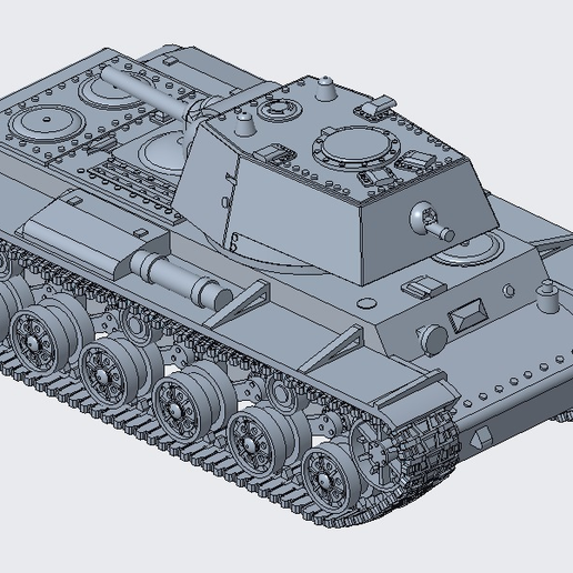 🪖 KV Tank Expansion (Redone)・Free 3D File for ・Cults