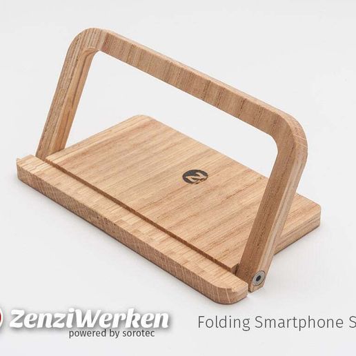 📱 Folding Smartphone Holder cnc/laser・Free STL File for 3D printing and ...