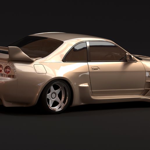 🌆 Veilside GT-R 33 Combat Evolution Body Kit・ 3D File for ・Cults