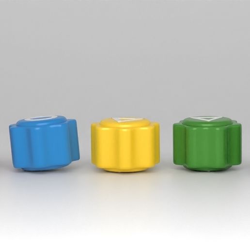 🆓 Free 3D printable Gonggi Squid Game Toy - one piece fidget toy ...