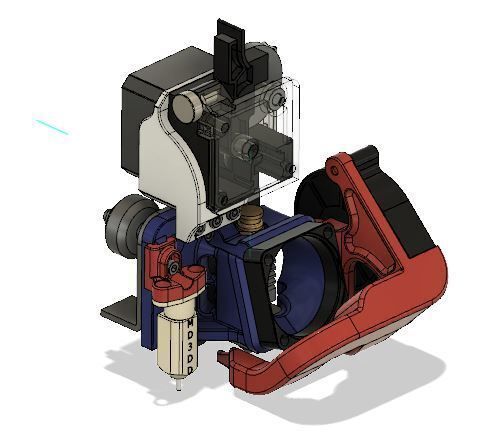 Free STL file Creality Direct Drive for Stock/Microswiss Hotend and ...
