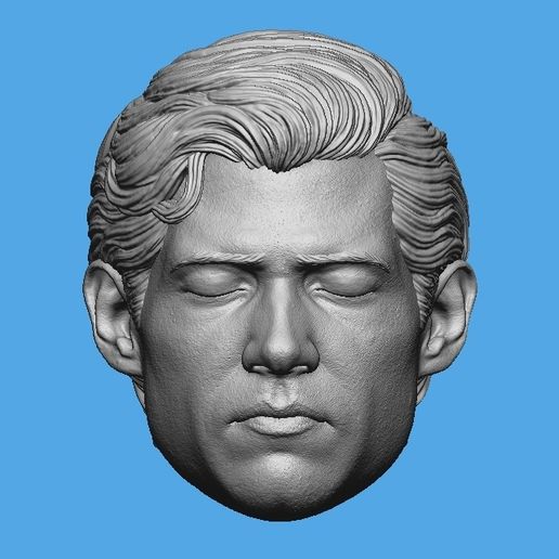 superman head side view