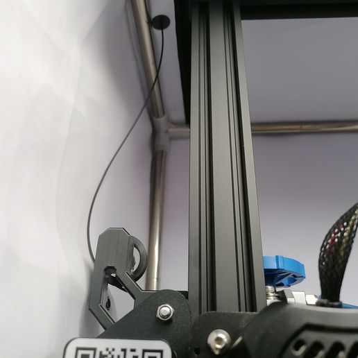 🪢 Ender 3V2 filament guide and enclosure pass-through set・ STL File for ...