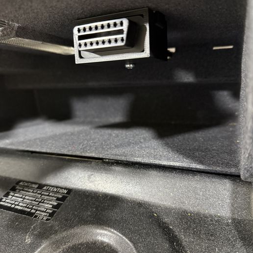 🚗 BMW E36 obd2 port in glovebox・Free STL File for 3D printing・Cults