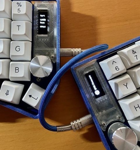 ⌨️ Sofle Keyboard OLED screen covers and encoder base cover.・Free 3D ...