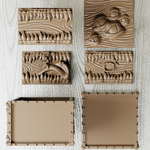 👹 Mimic organizer・ 3D File for 3D printing・Cults