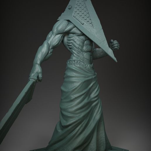 👹 Pyramid Head・ STL File for ・Cults