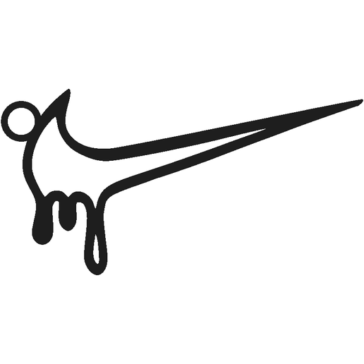 how to draw logo nike