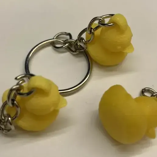 🦆 MINI Duck Keychain・Free STL File for 3D printing・Cults