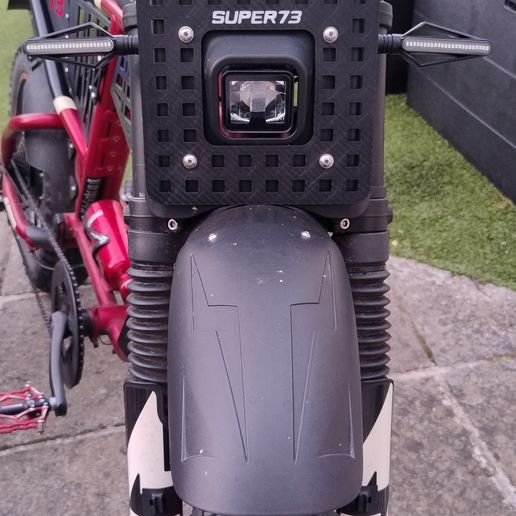 🧞‍♂️ Super73 Front Molle Panel・ 3D File for 3D printing・Cults