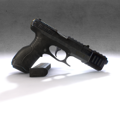 3D file Realistic 9mm Pistol 3D Model – High-Detail & Game-Ready 🔫 ・3D ...