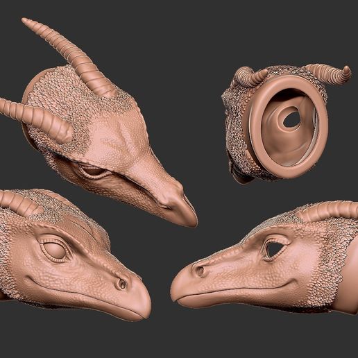 🎨 occamy heads for art dolls・ STL File for 3D printing・Cults