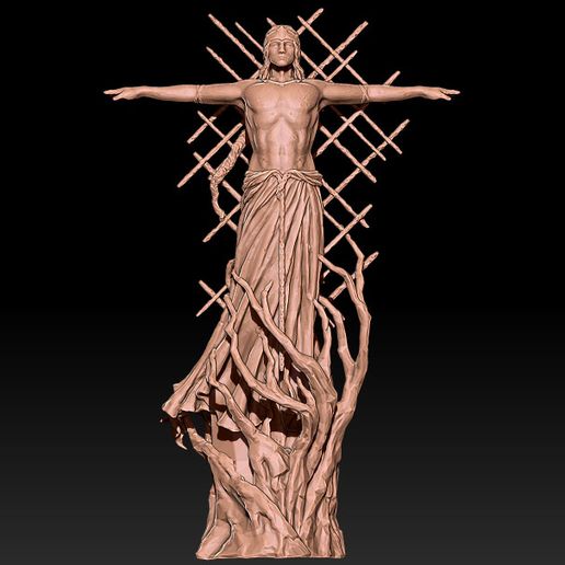 💍 Statue of Radagon - ELDEN RING・ STL File for 3D printing・Cults
