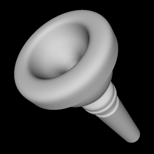 Archivo STL Conn 5½SC boquilla de corneta renderización 3D 💭 ・Modelo imprimible en 3D para ...