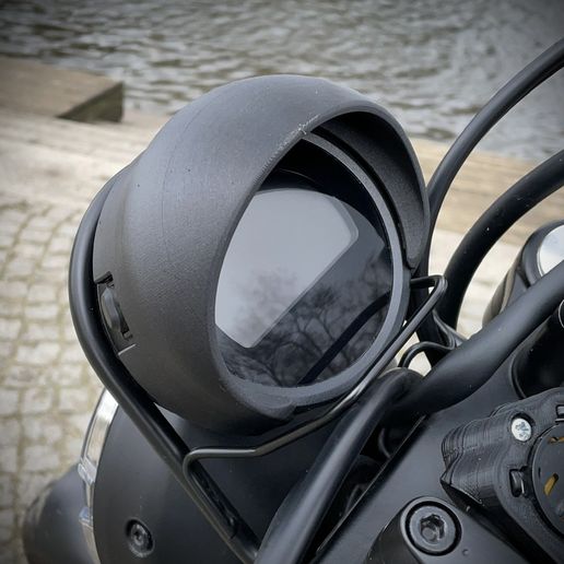 🧢 protective cap for the CL500 / Rebel 500 speedometer・ STL File for 3D ...