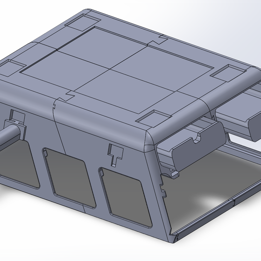 🔌 Creality K1 Max CFS Elevador Con Almacenamiento・Archivo STL para ...